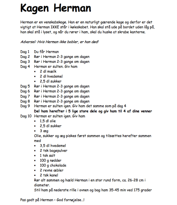 Noget om Herman – part II – Skudamuda